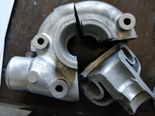 water-cooled compressor housing for performance turbo